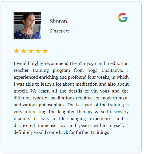 Reviews And Testimonials - Yoga Chaitanya
